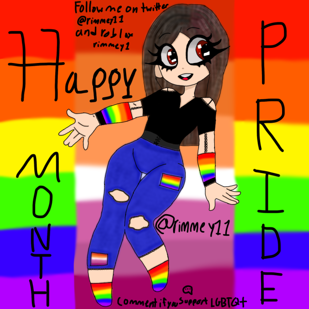 happy pride month - ibisPaint