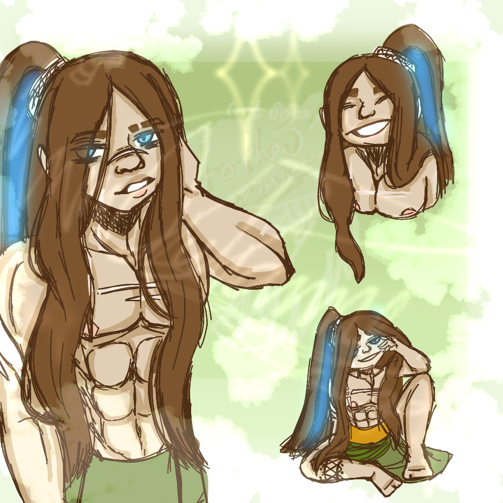 Buff Man 😍 (DTIYS submission for turtle) - ibisPaint