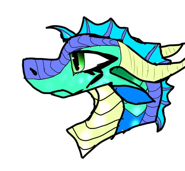 old seawing dragon art - ibisPaint