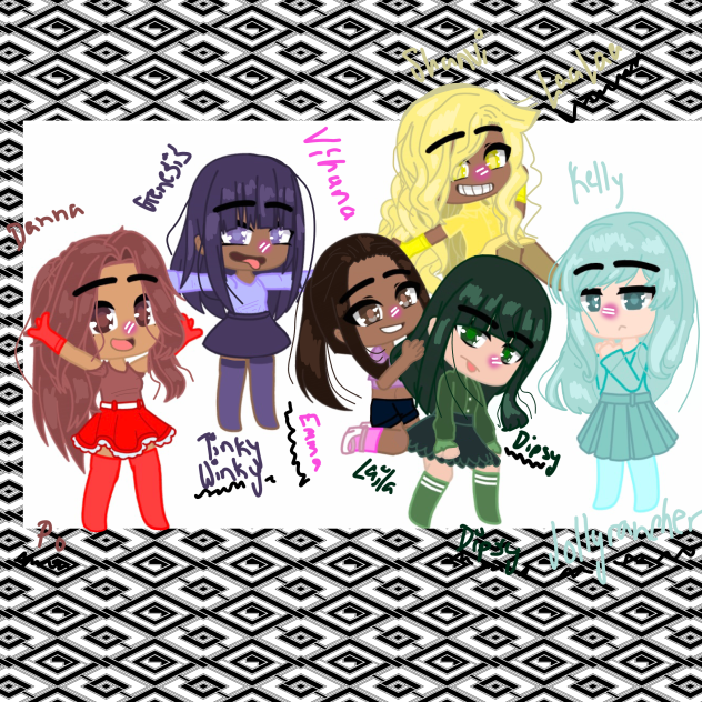 Teletubbies +Emma - ibisPaint