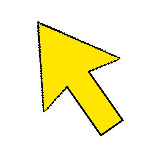 Arrow 03 (pixel) - ibisPaint