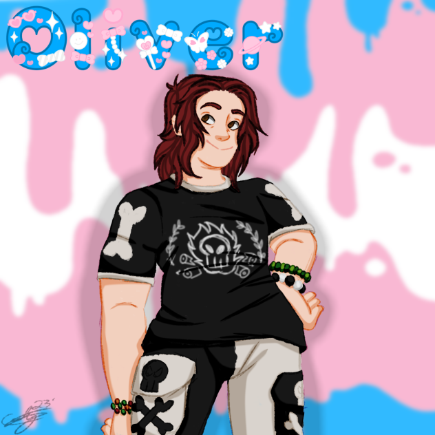 Oliver comes out - ibisPaint