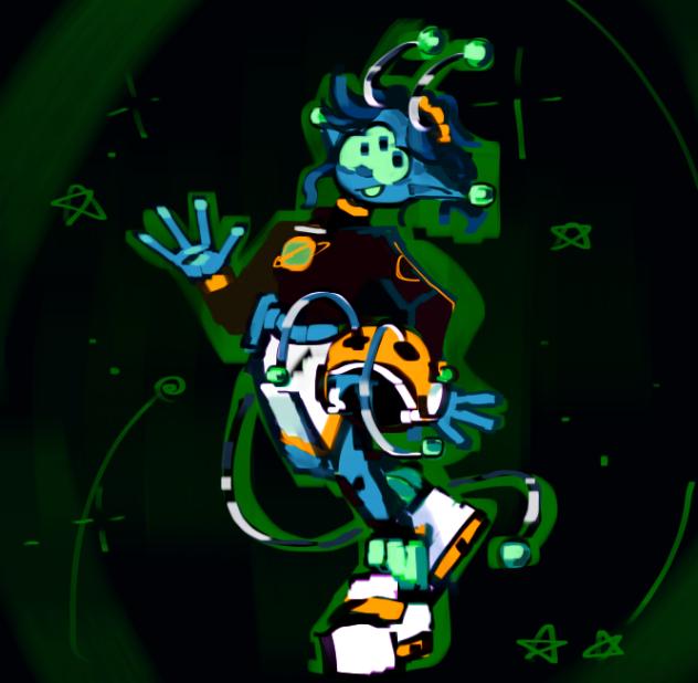 Alien Oc! For challenge - ibisPaint