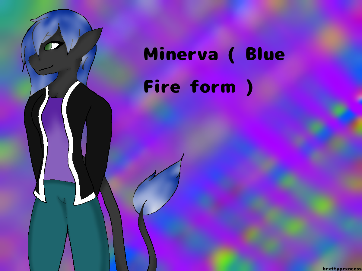 Blue Fire - ibisPaint