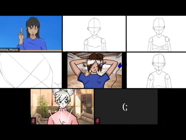 Vid call collab - ibisPaint