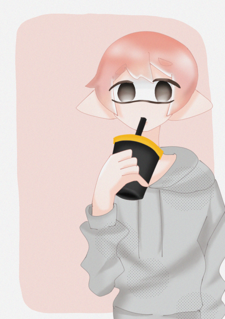 drinking drink - ibisPaint