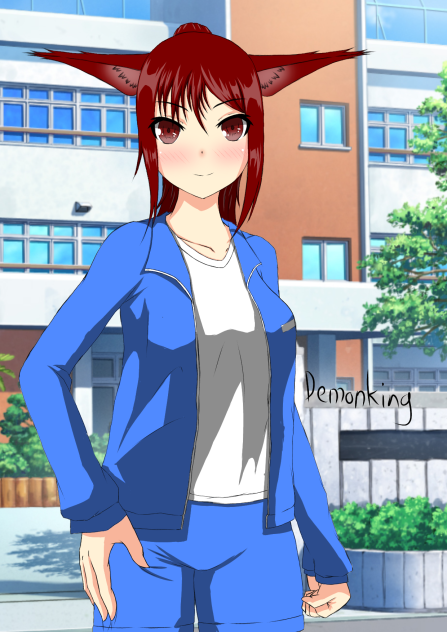 Hisako PE jersey - ibisPaint