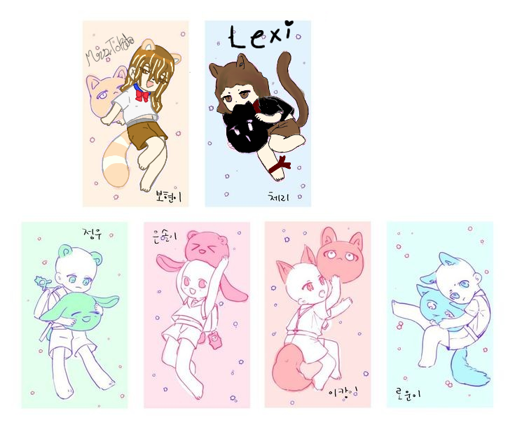 Another half animal collabbbb - ibisPaint