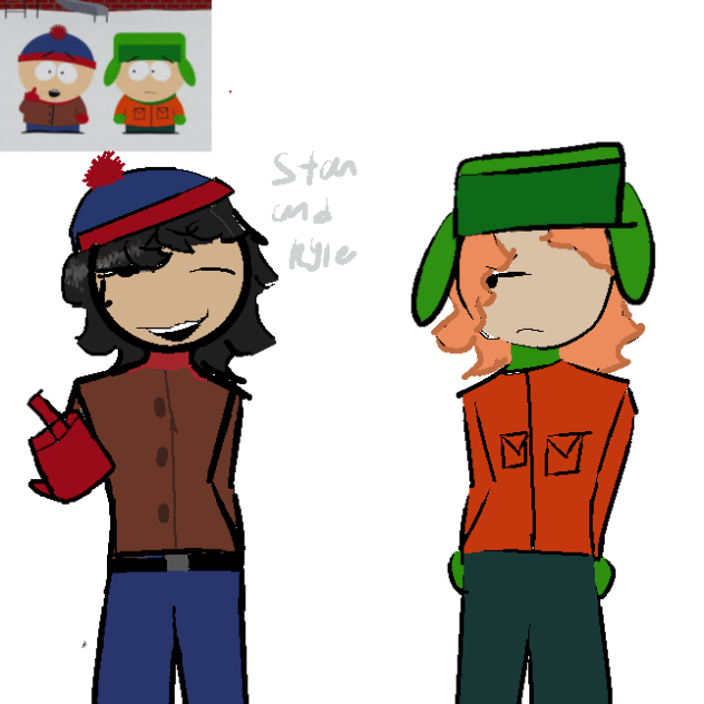 Stan and Kyle - ibisPaint