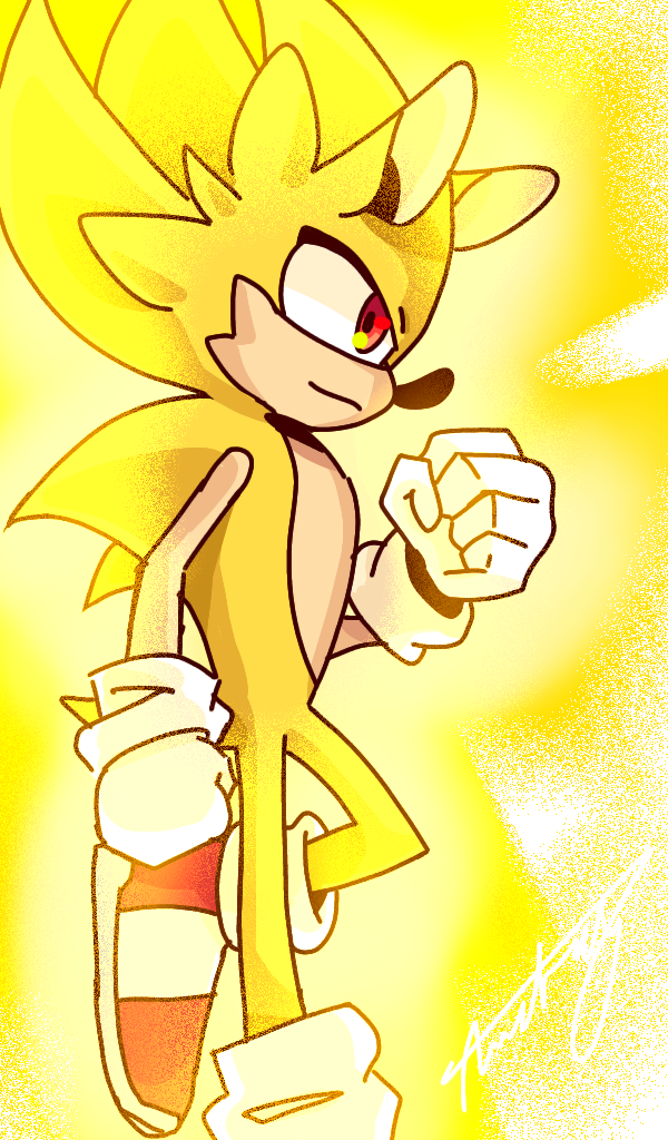 Super Sonic - ibisPaint