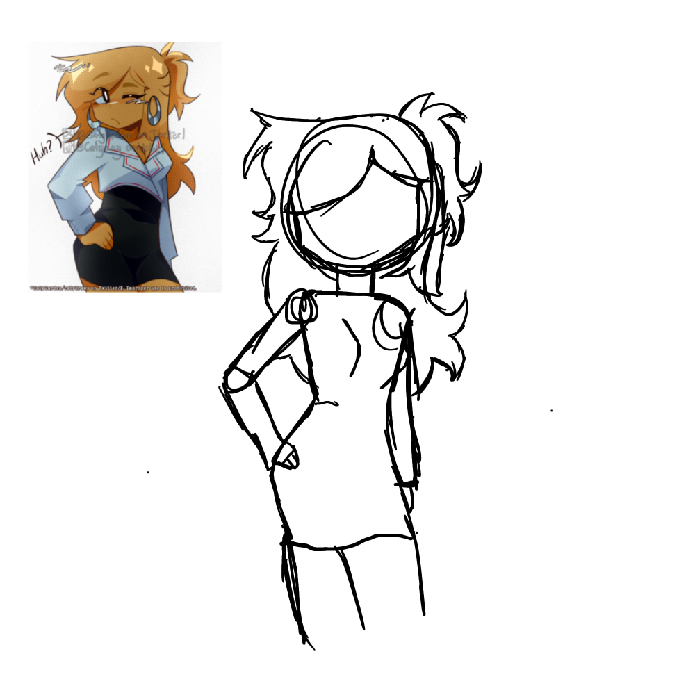 Failed fanart for catya - ibisPaint