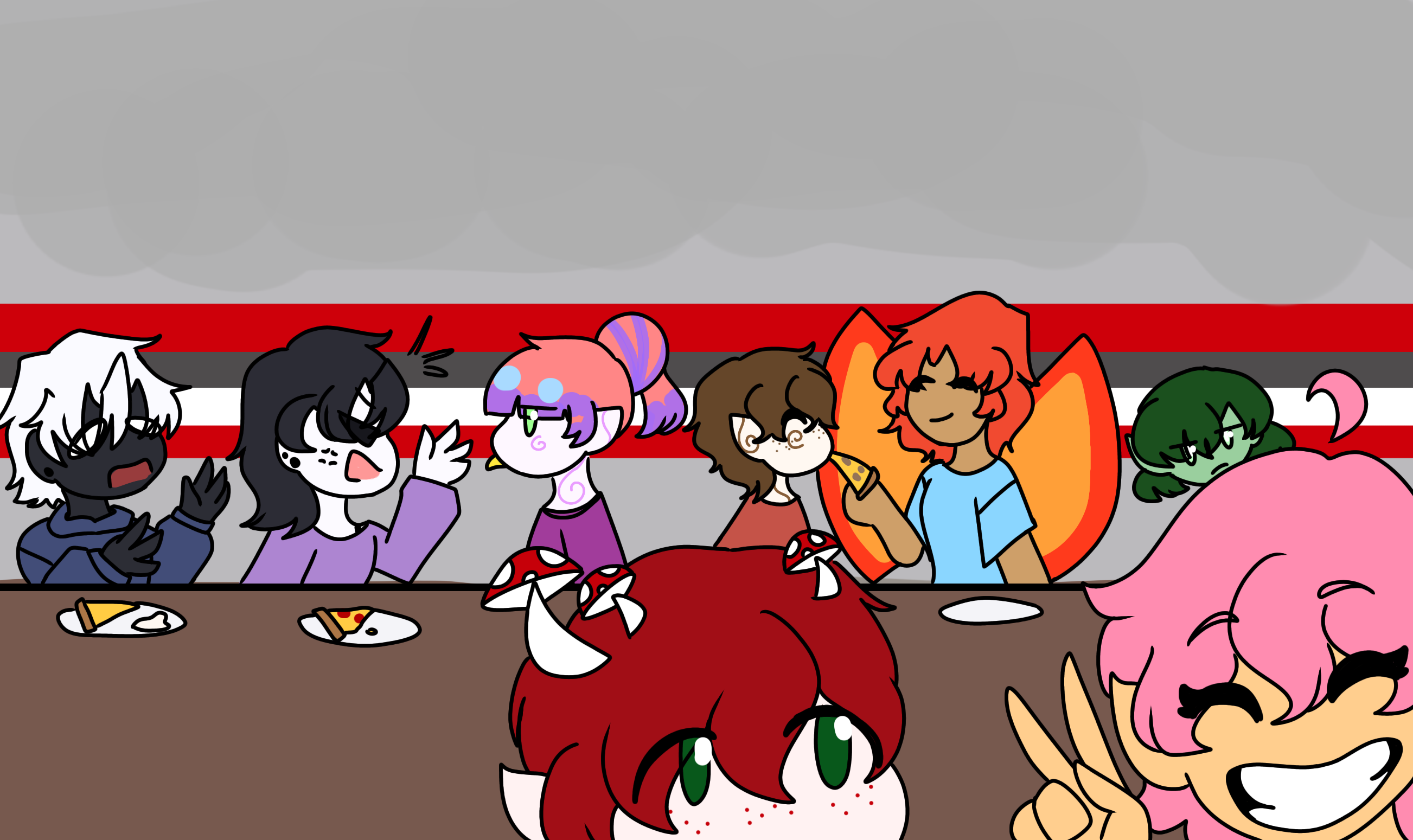 Pizza Party - ibisPaint