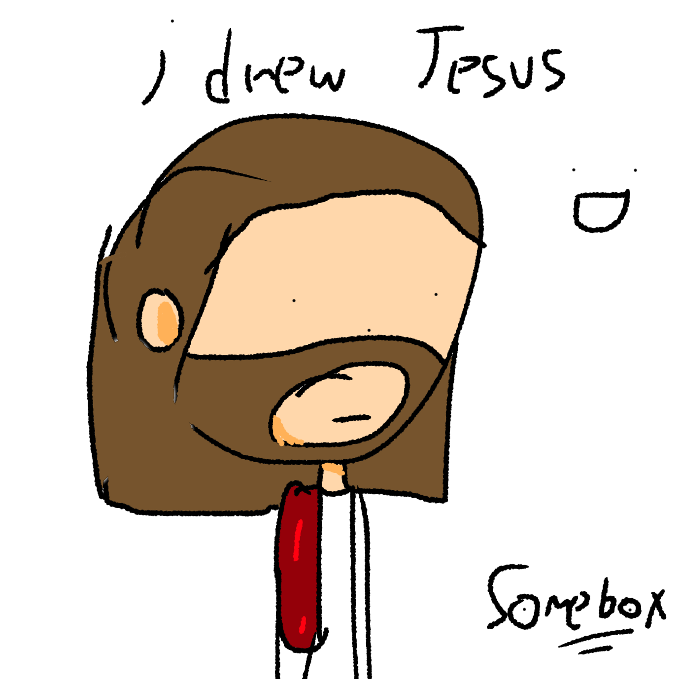 i drew jesus - ibisPaint
