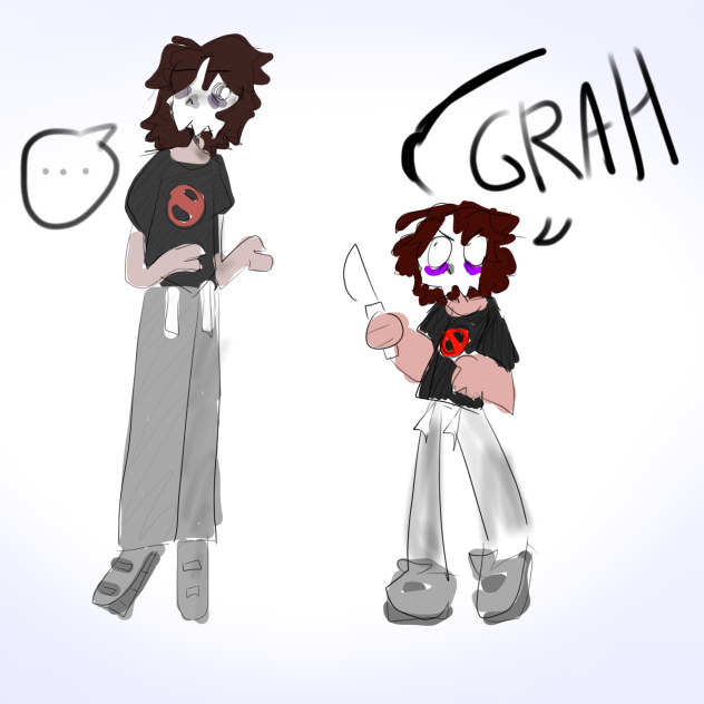 Realistic vs normal oc - ibisPaint