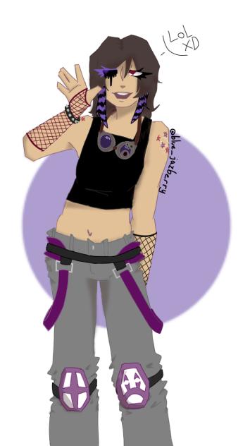 Glitch (OC redesign) - ibisPaint