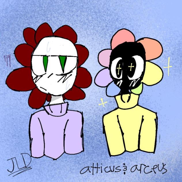 Atticus and Arceus! - ibisPaint