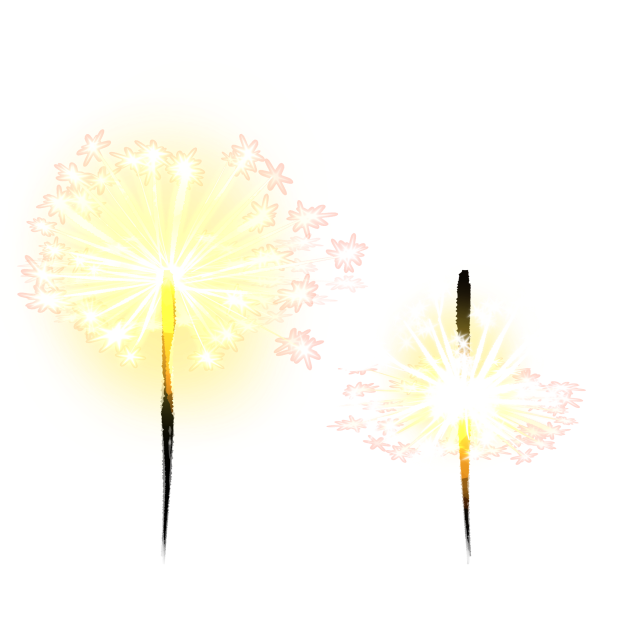sparklers - ibisPaint