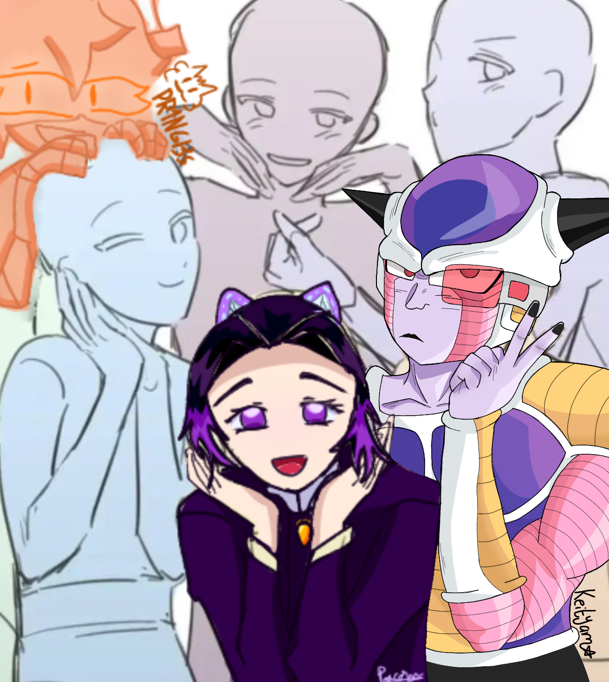 Favorite Characters Colab ⭐ - ibisPaint