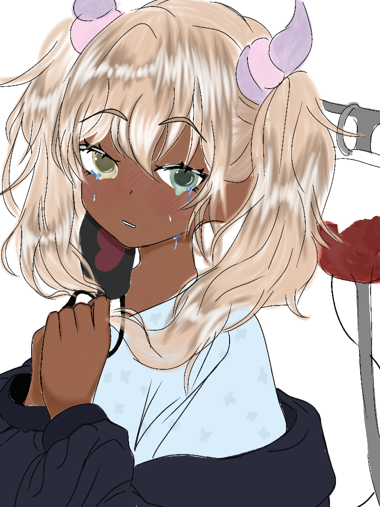 sick girl - ibisPaint