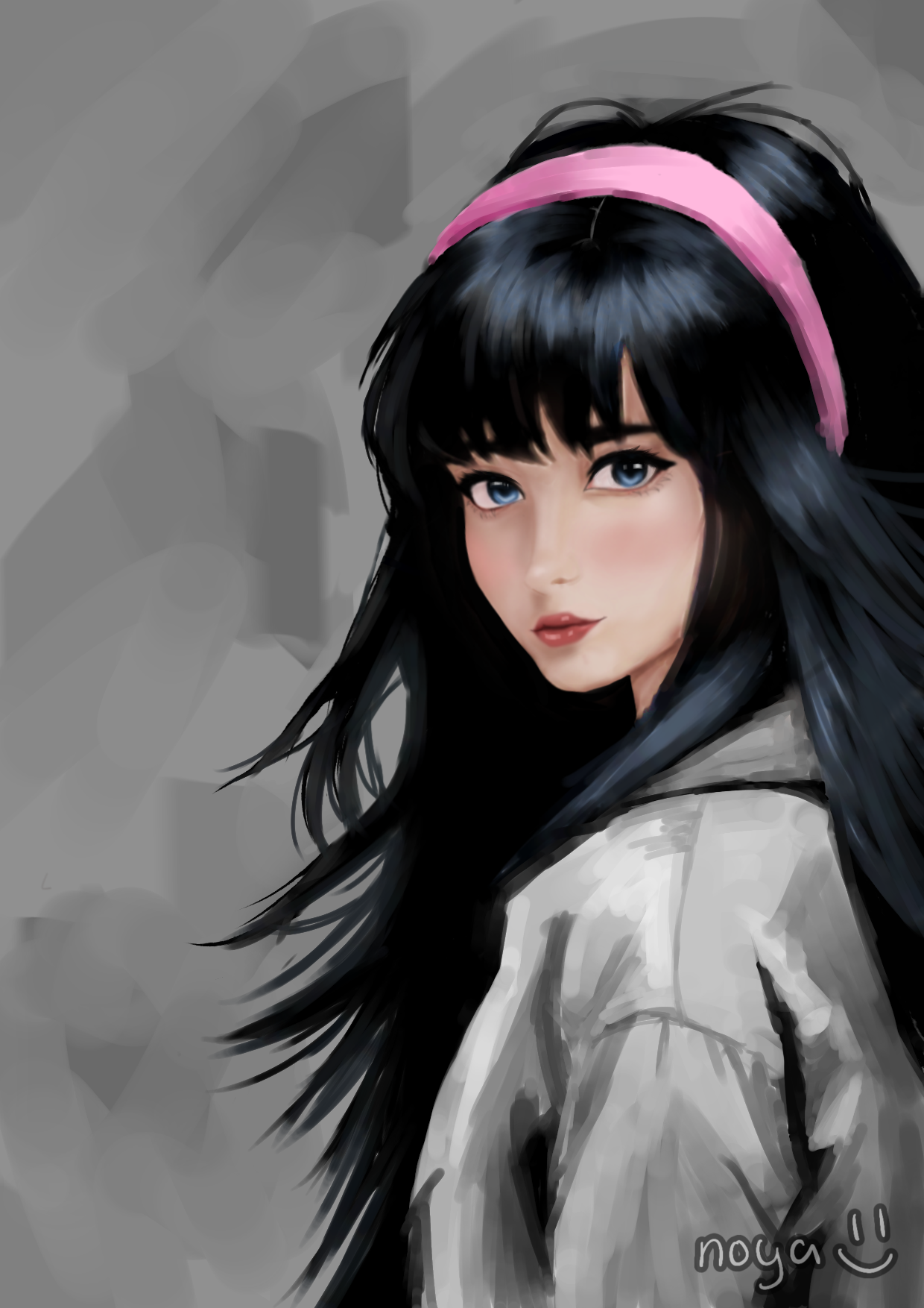 Semi realism girl (Alice sanguine) - ibisPaint