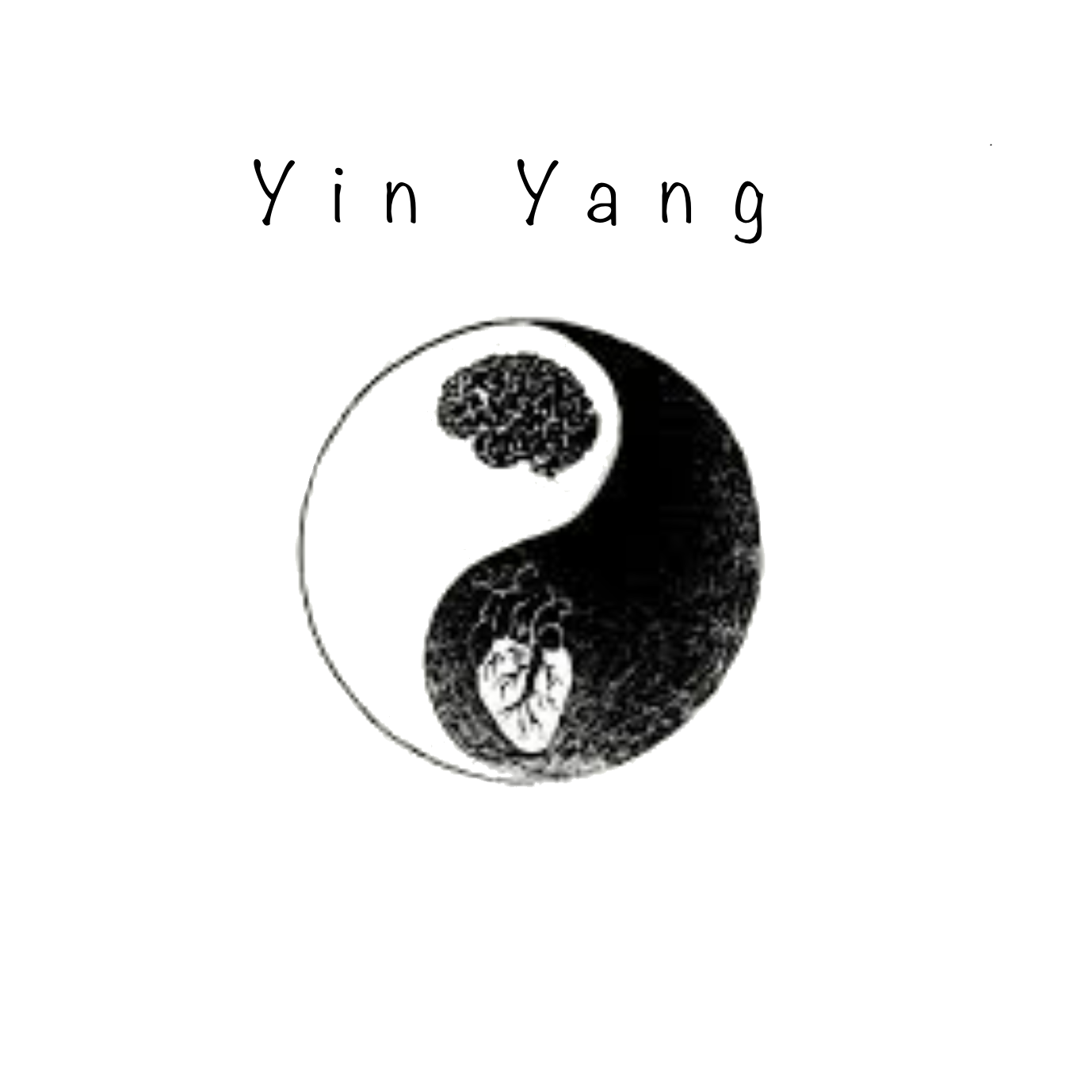 Brain Heart Ying Yang - ibisPaint
