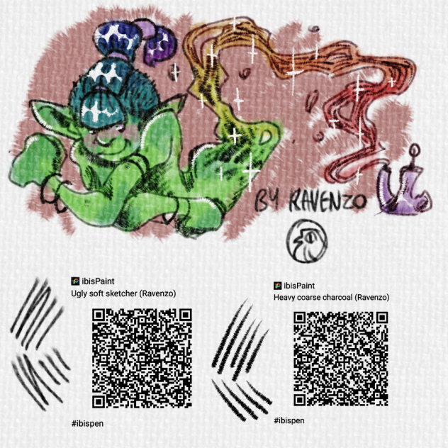 Ravenzo's ibis brush pack.2 - ibisPaint