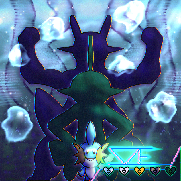 Mudkip's Metamorphosis - ibisPaint