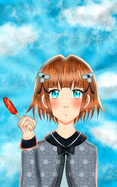 Hot summer 🌄 - ibisPaint