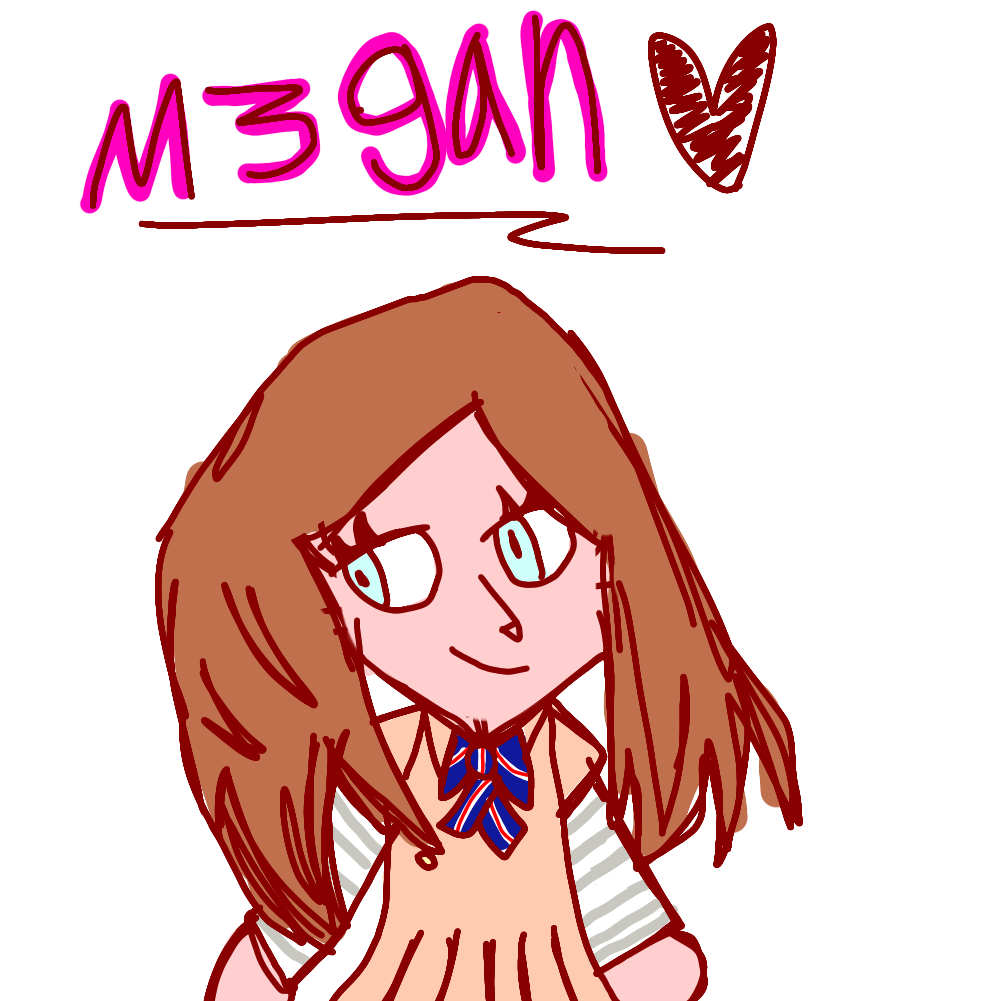 Drawing of m3gan - ibisPaint