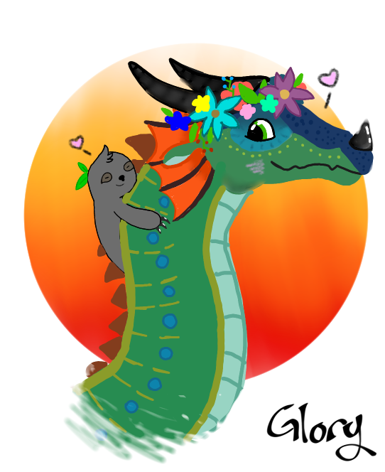 Glory and sliver from WOF - ibisPaint