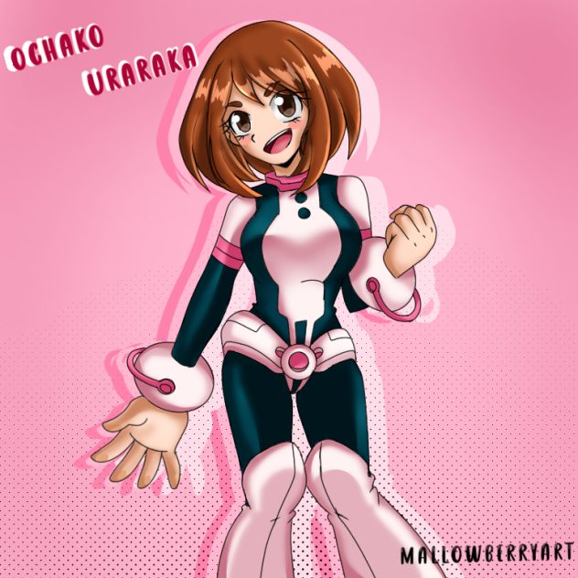 Ochako Uraraka - ibisPaint