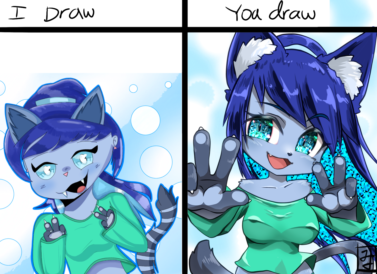 I draw you draw with Aliyah Amin - ibisPaint