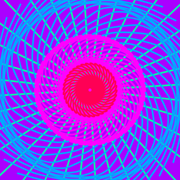 Spiral Maze - ibisPaint