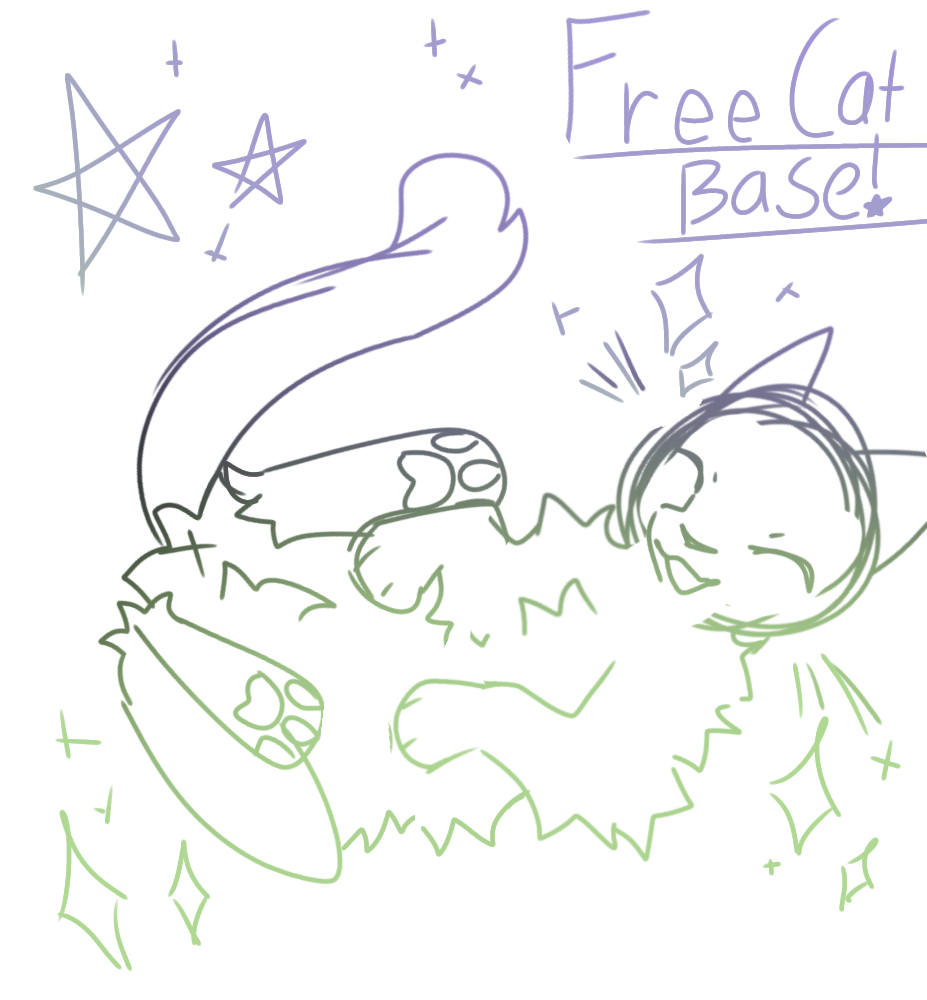 Free Cat base!!! - ibisPaint