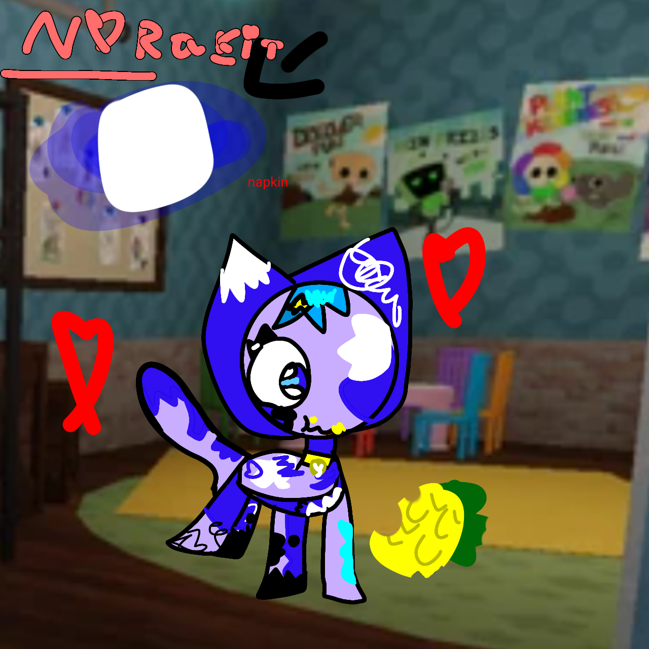 starlight shell loves eating pineapple - ibisPaint