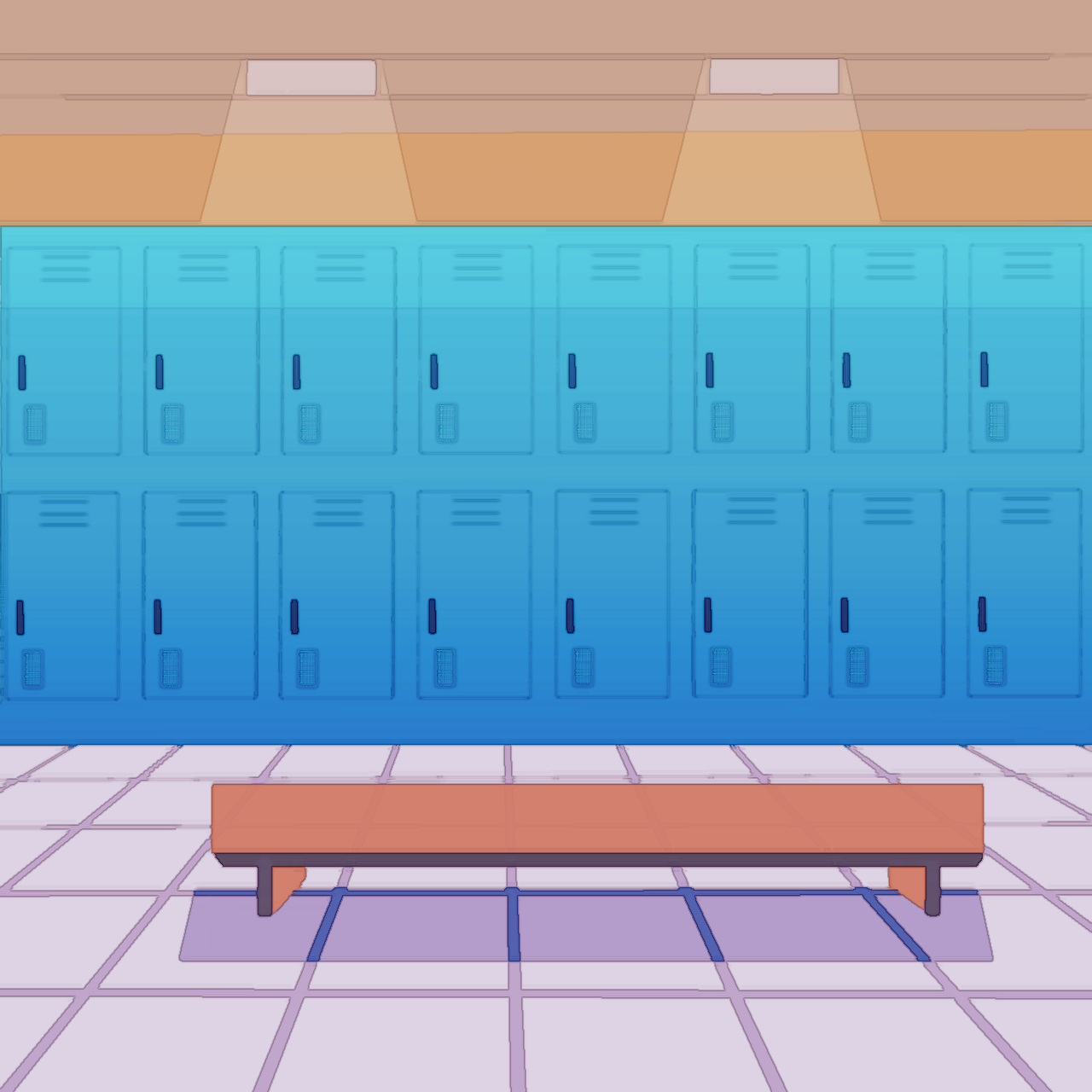 school changing room 2 - ibisPaint