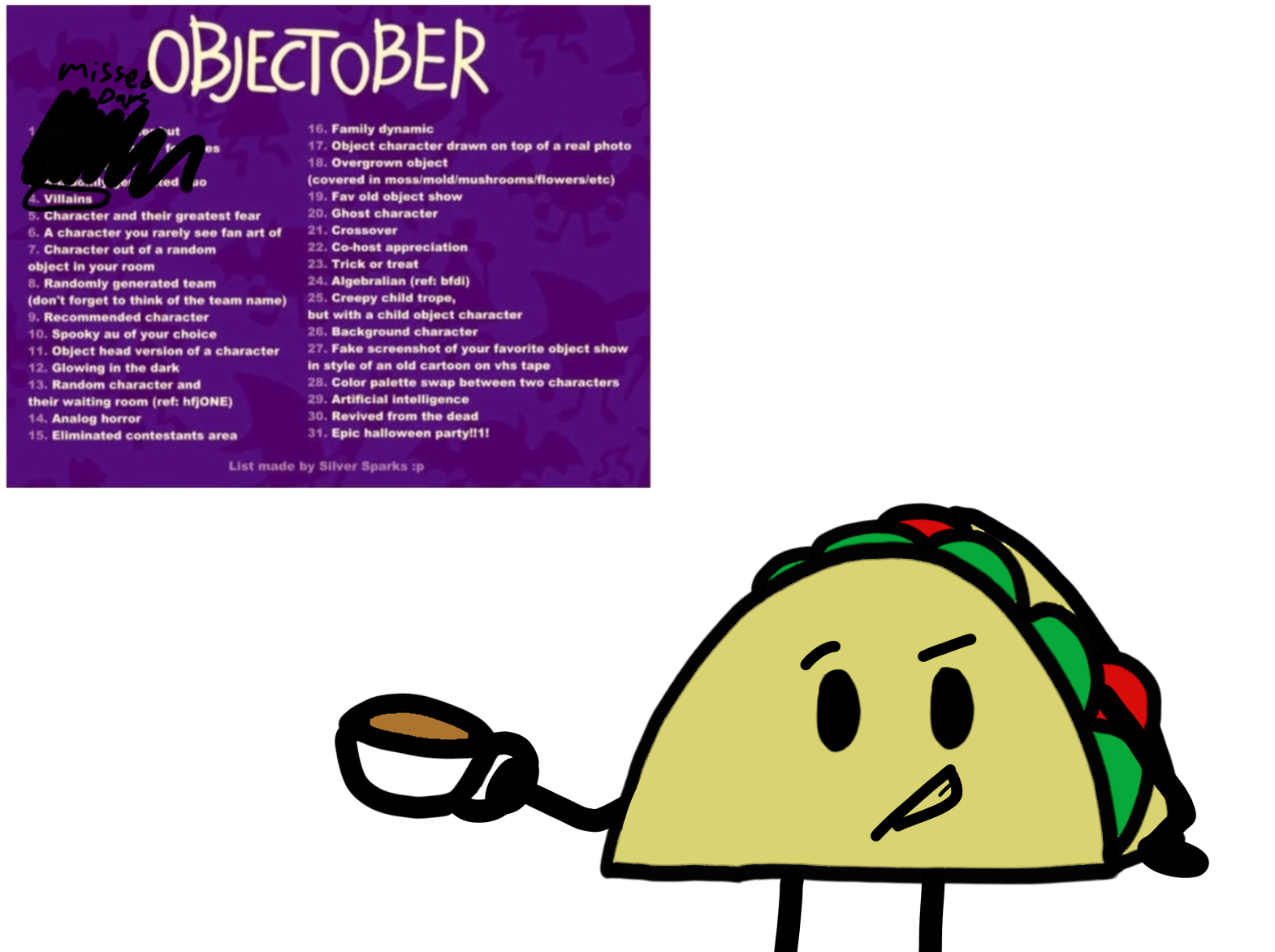 Objectober 4 (skipped 3 days) - ibisPaint