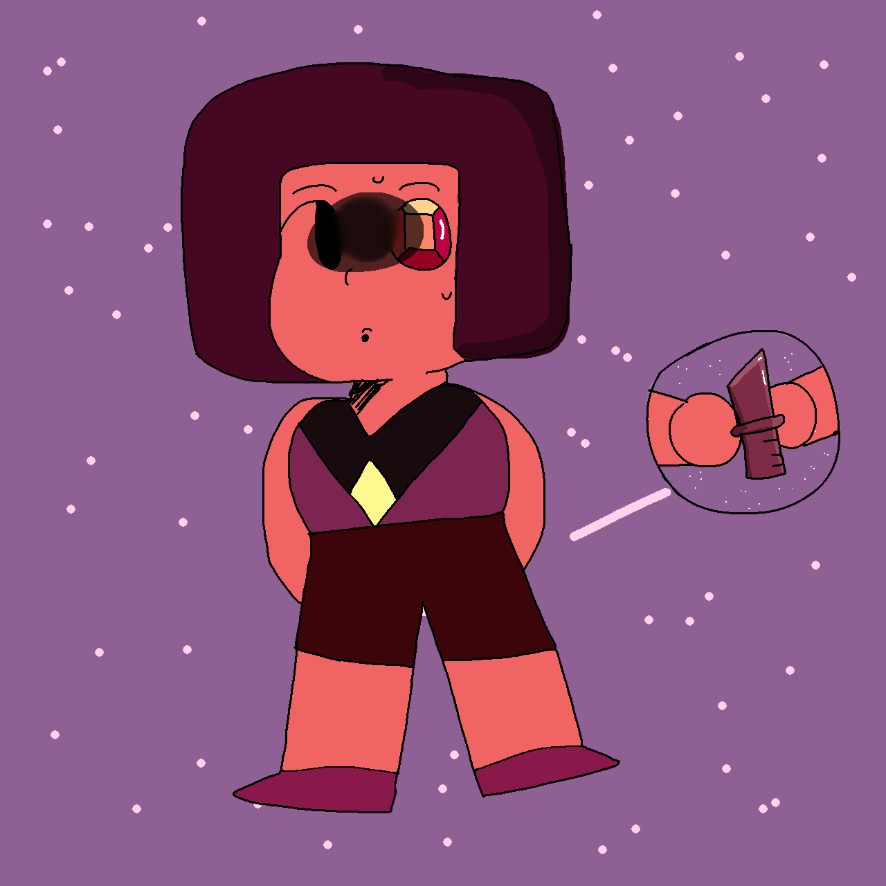 The mighty Rose Quartz… - ibisPaint