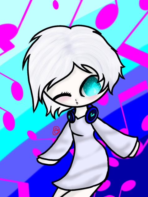 Human Demonic Napstablook - ibisPaint
