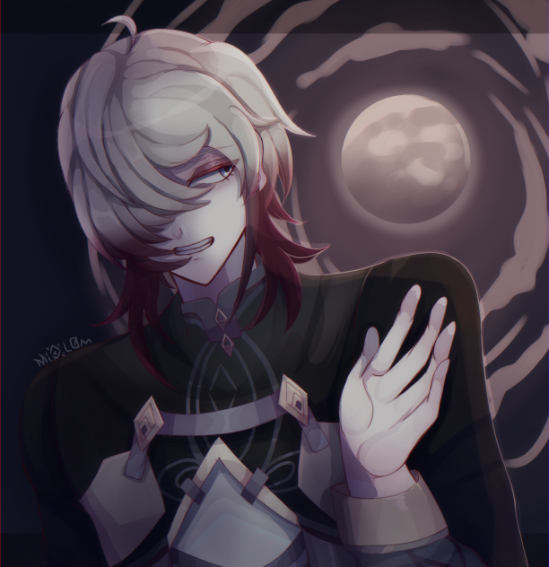 The moon - ibisPaint