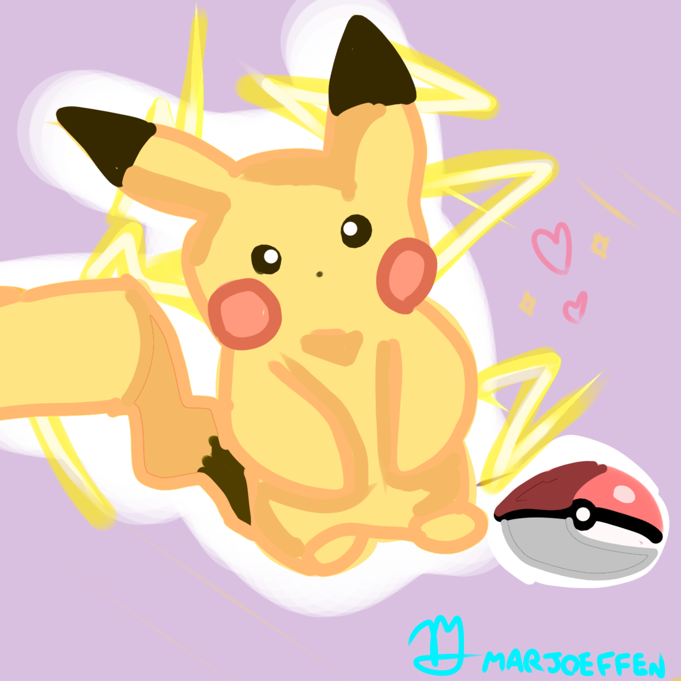pikachu - ibisPaint