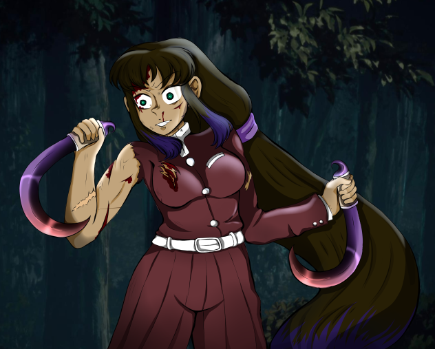 oc fighting (anime) - ibisPaint