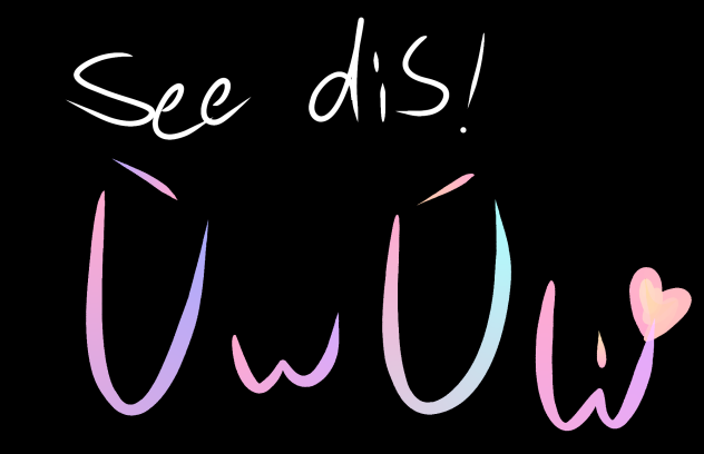 tap and see dis owo - ibisPaint