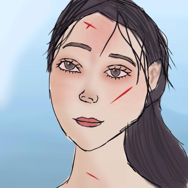 The girl - ibisPaint