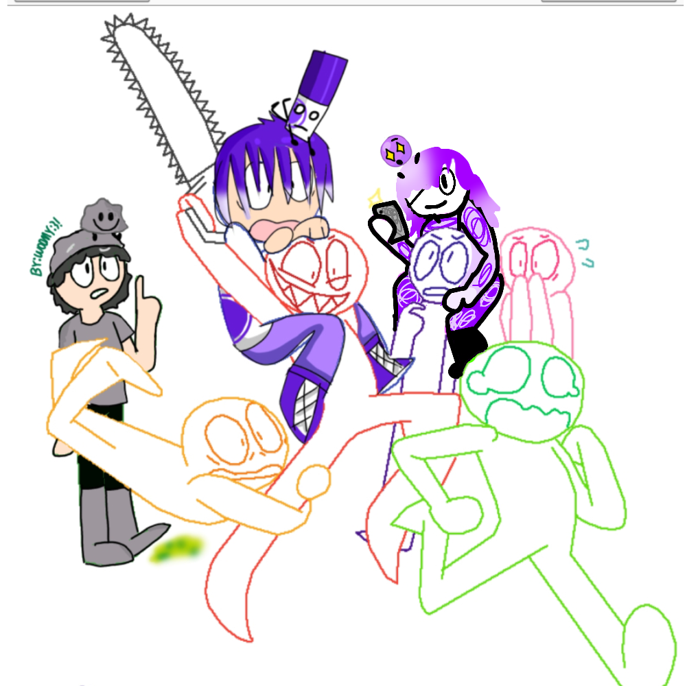 bfdi collab again YIPPEEEEEE - ibisPaint