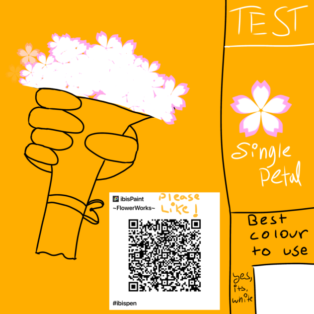 Flower Petal Brush! - ibisPaint