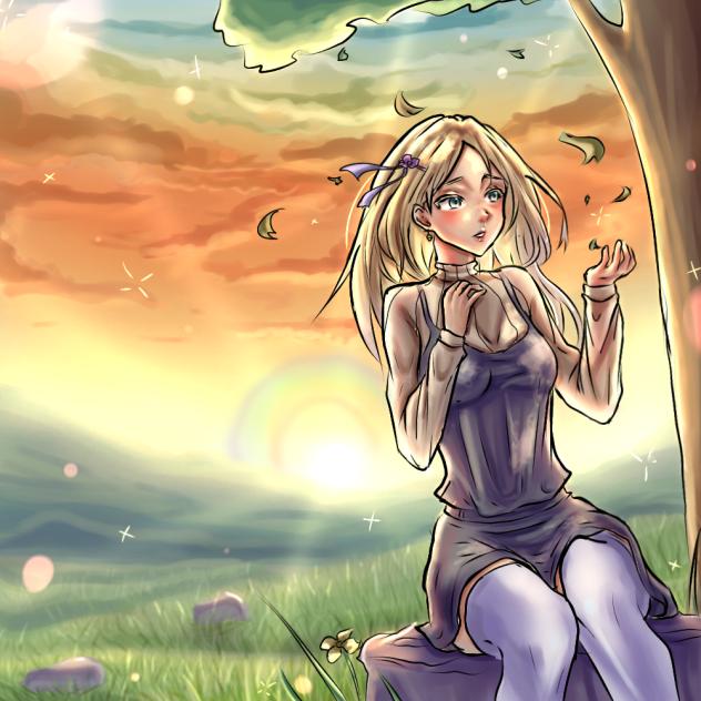 Dusk During Fall - ibisPaint