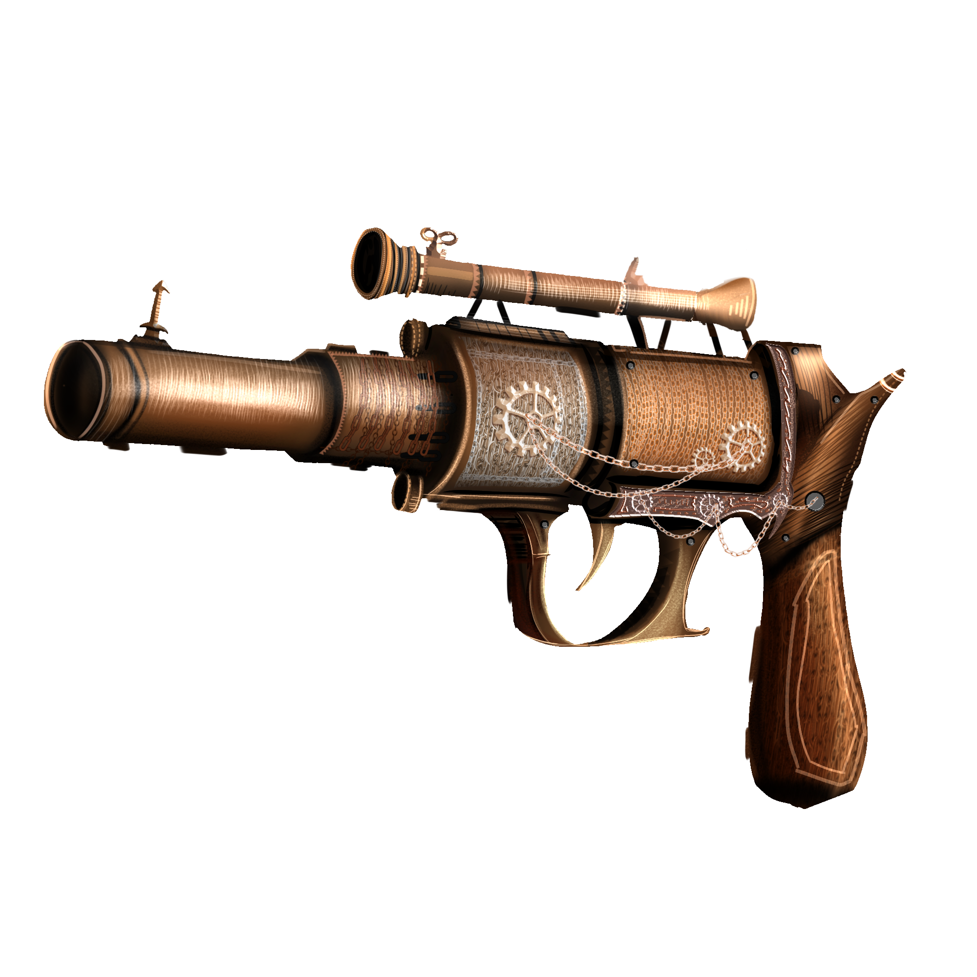 steampunk gun - ibisPaint