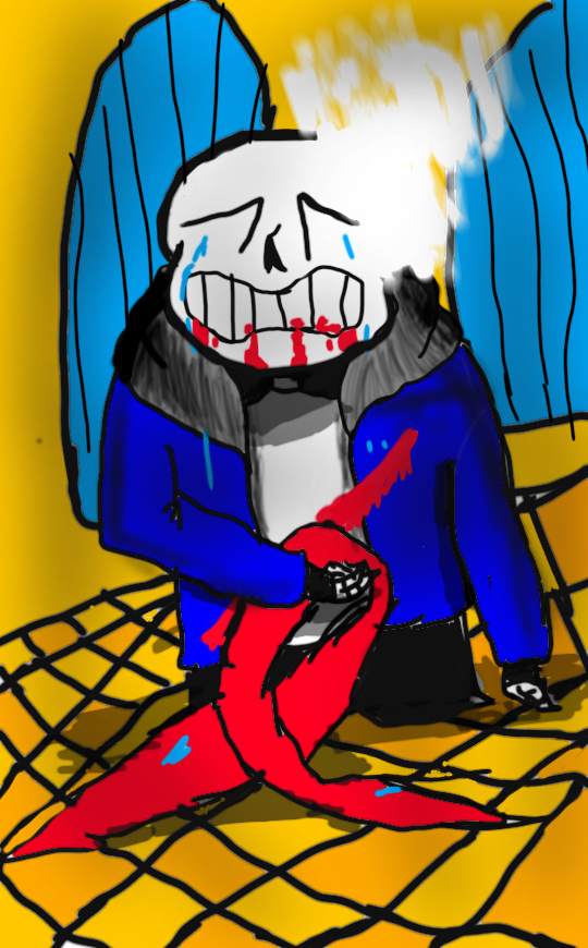 sans sad - ibisPaint