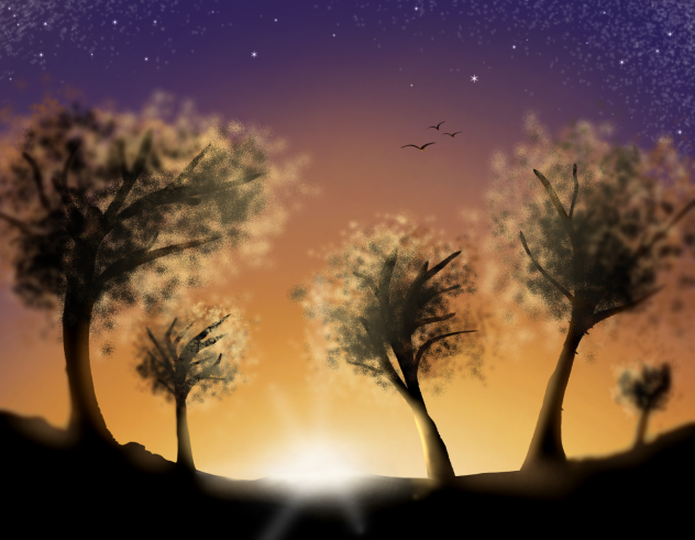 Sunset - ibisPaint